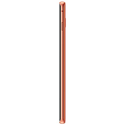Samsung Galaxy S10 Factory Unlocked Android Cell Phone | US Version | 128GB of Storage | Fingerprint ID and Facial Recognition | Long-Lasting Battery | Flamingo Pink