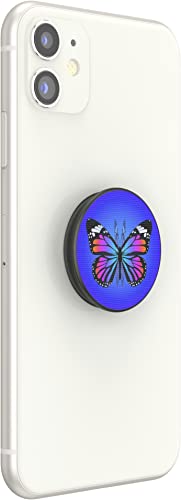 PopSockets PopTop (Top only. Base Sold Separately) Swappable Top for PopSockets Phone Grip Base, Playful PopTop - Lenticular Flutterfly