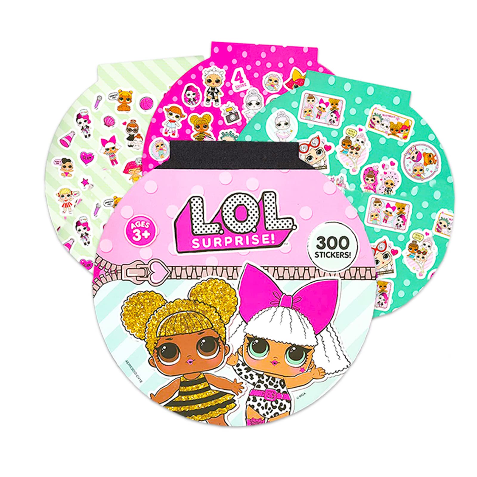 LOL Surprise Backpack and Lunch Box Set - 4 Pc Bundle with 16β LOL Surprise Backpack, Lunch Box, Stickers, and More | LOL Surprise School Supplies