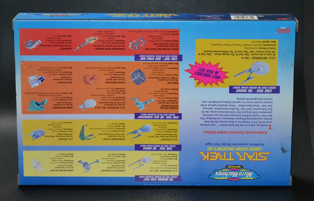 Micro Machines Star Trek Limited Edition Collector's Set