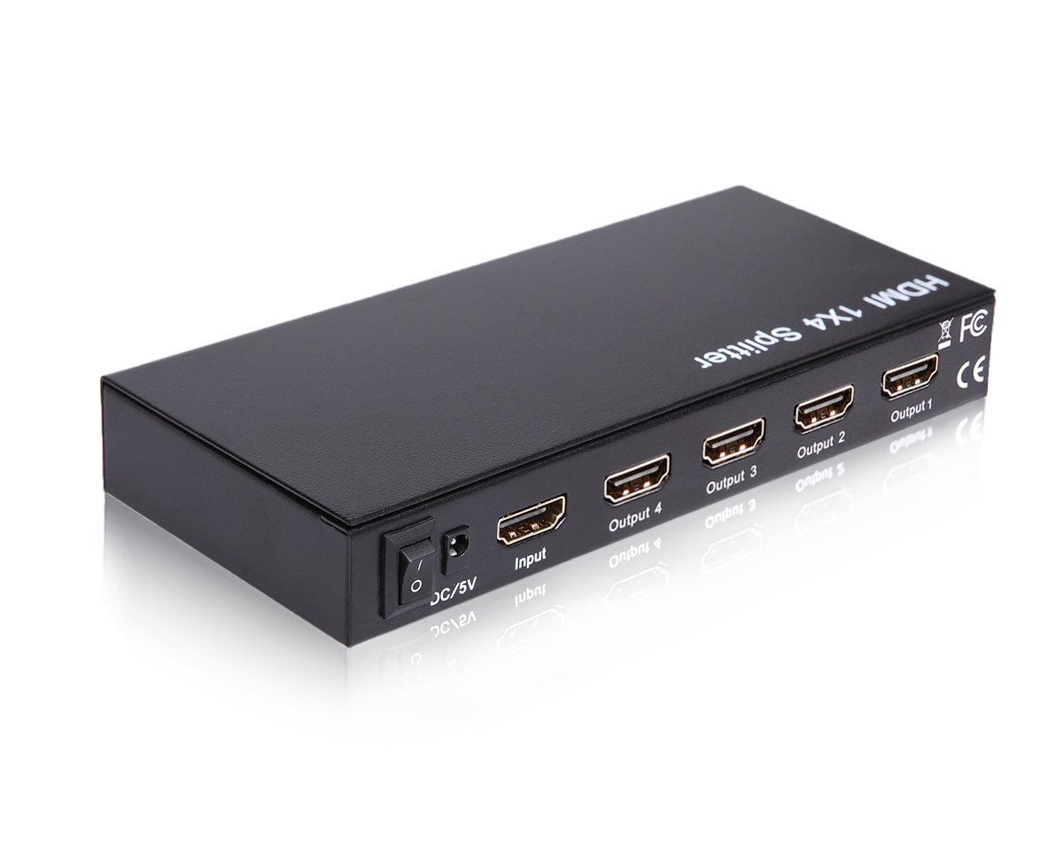 HDMI Splitter 1x4,1080p with 3D support