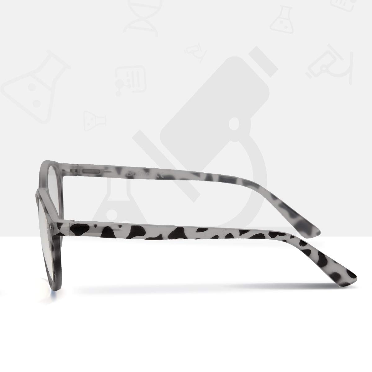 Leaead Blue Light Blocking Glasses BluErase Lens Round Frame Multiple Colors Anti Eyestrain Anti-UV Computer/Gaming/TV/Phones Glasses for Women/Men(Leopard)