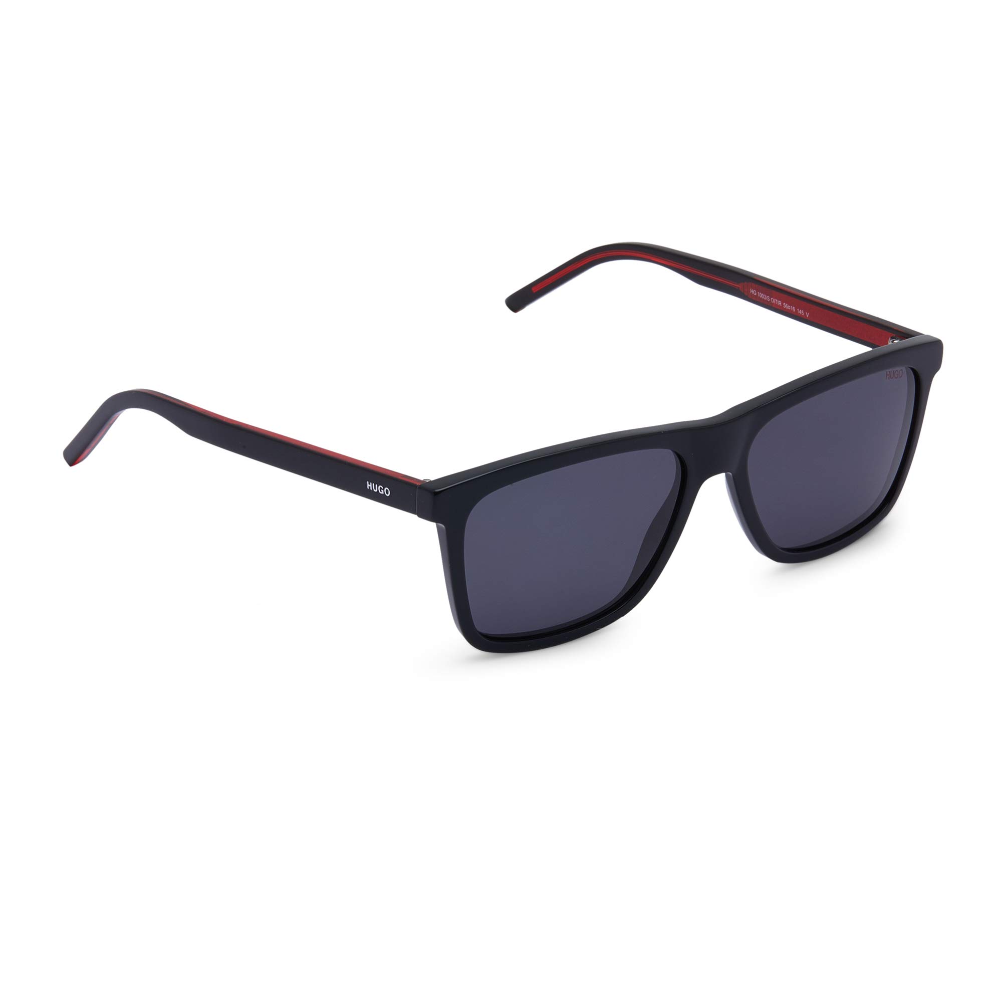 Hugo Boss sunglasses (HG-1003-S OITIR) Black - Transparent Red - Grey lenses
