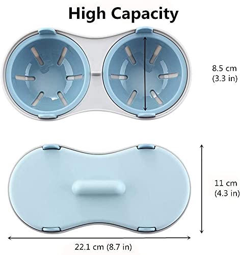 Microwave Egg Poacher Microwavable Egg Steamer Cookware,Home Kitchen Gadget Gifts BPA Free