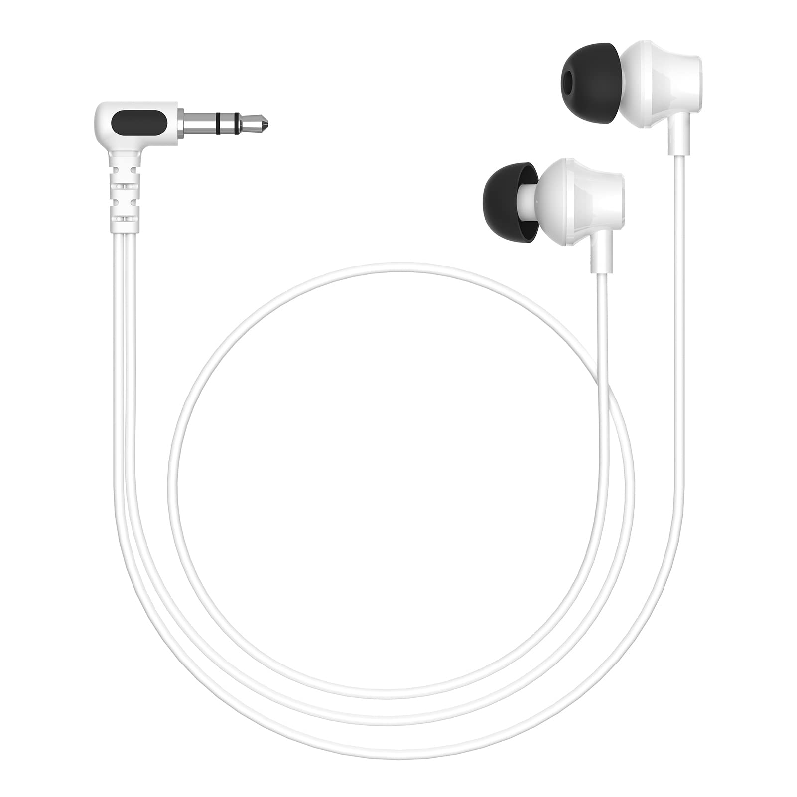 Noise-Isolating in-Ear Headphones Compatible with Oculus Quest 2 / Rift S Accessories, Earphones with Custom Silicone Earbuds Caps