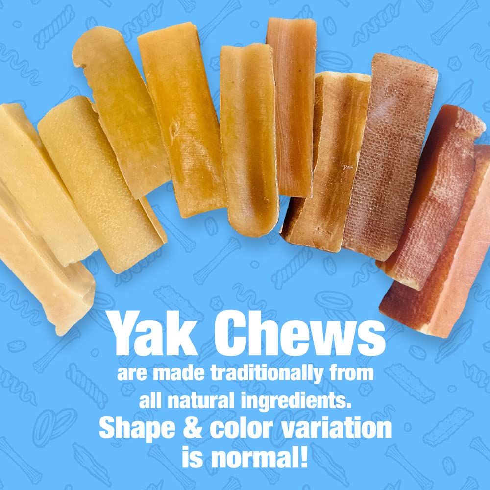 ValueBull Himalayan Yak Cheese Dog Chews, Extra Extra Large, 10 ct - Long-Lasting for Aggressive Chewers, All Natural, Healthy & Safe, Low Odor Nepal Yak Milk Chews