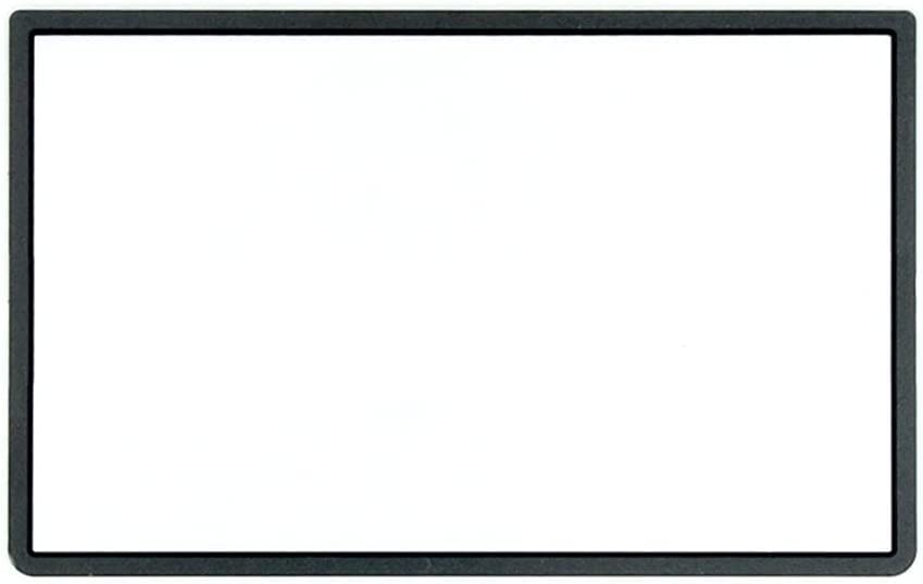 Plastic Screen Protector Panel Top Surface Cover Housing Upper Screen Lens Cover for New 3DS XL LL Replacement (Grey)