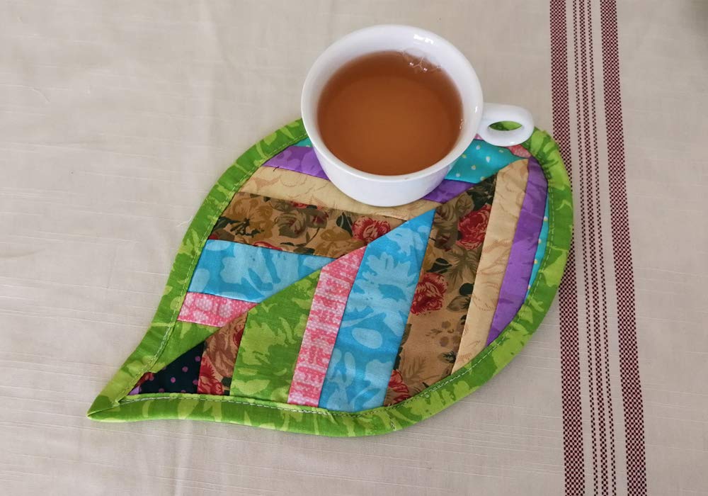 Leaves Pot Holders for Kitchen hot Pads 100% Cotton Set of 2 Heat Resistant for BBQ/Cooking/Baking/Grilling/Microwave/Barbecue