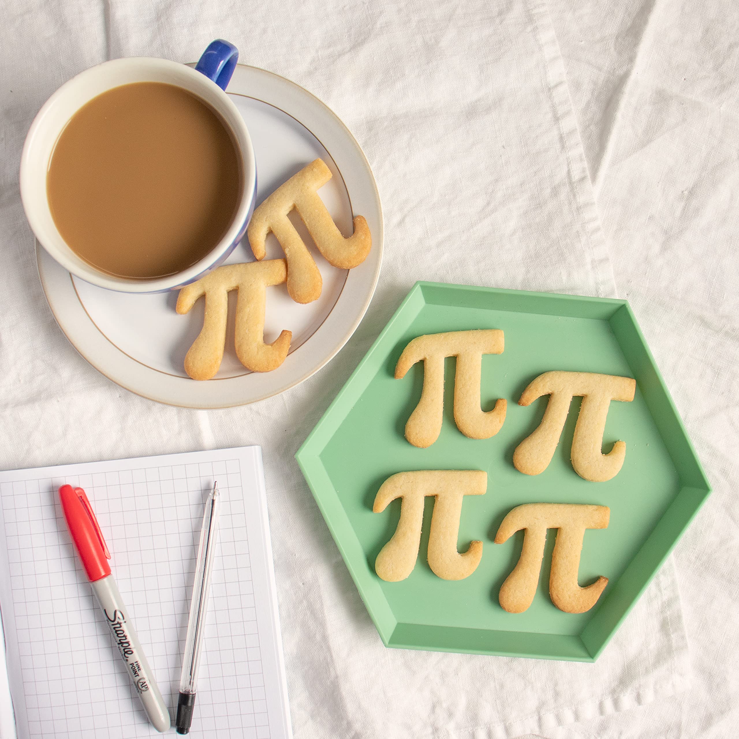 Pi cookie cutter (Small), 1 piece - Bakerlogy
