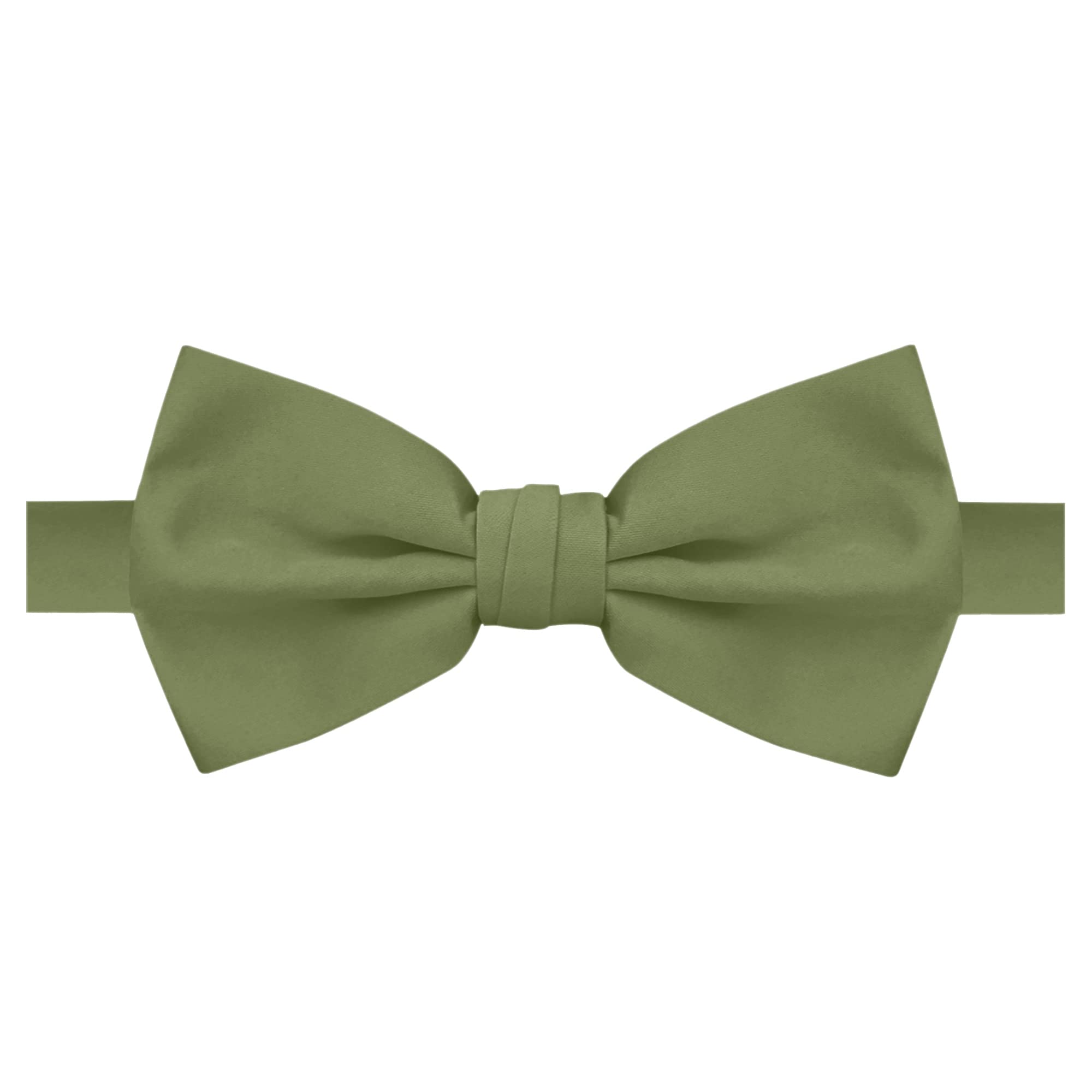 Jacob Alexander 3 Piece Set Men's Solid Color Cummerbund Pre-Tied Banded Bow Tie and Pocket Square - Eggplant Purple