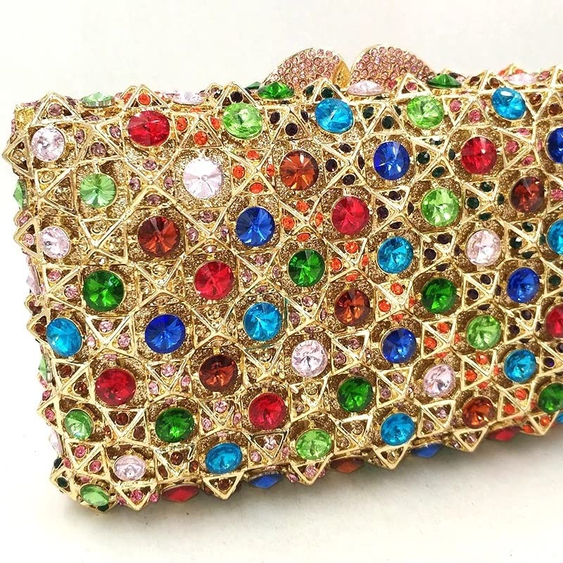 MJWDP Bridal Wedding Party Purse Crystal Purses Wallet Women Evening Party Handbag Clutches