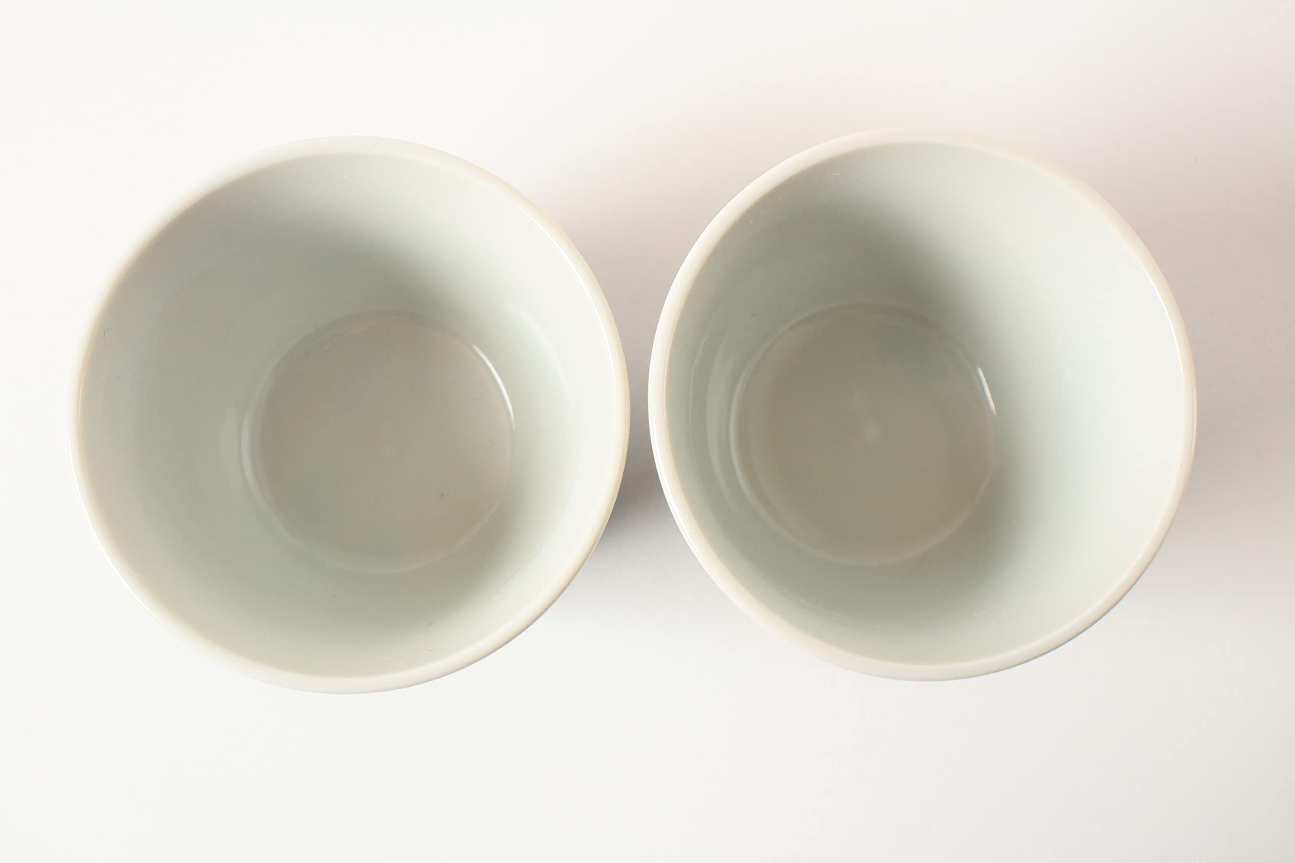 Mino ware Japanese Pottery Pair Sobachoko Tea Cup made in Japan (Japan Import) Rusty Brown Tobikanna STY002