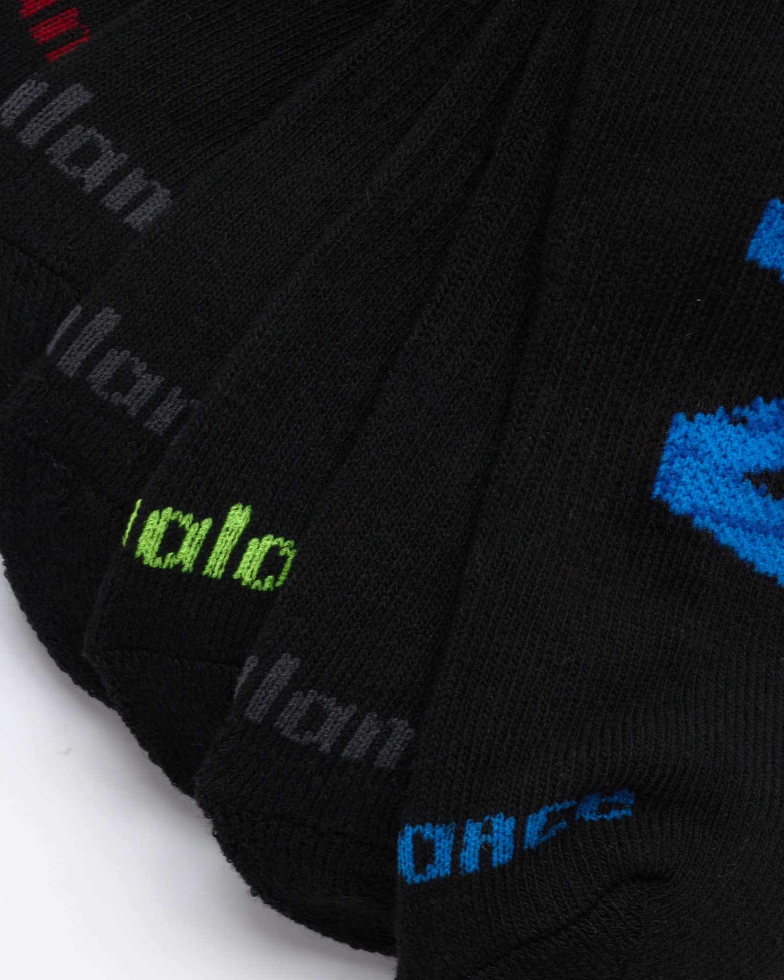 New Balance Boys Low Cut Socks - 8 Pack Performance Cushion Comfort No Show Socks - Breathable Athletic Socks for Boys (4-12), Size Large, Pure Black
