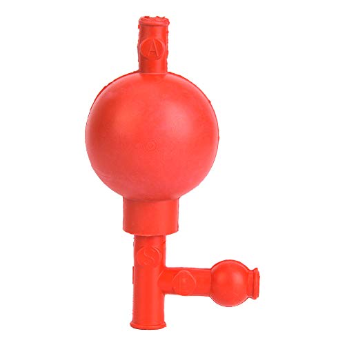 Pipetting Ball Convenient Suction Bulb Suction Ball Pipette Filler Quantitative Suction Bulb for Chemical Research for Laboratory
