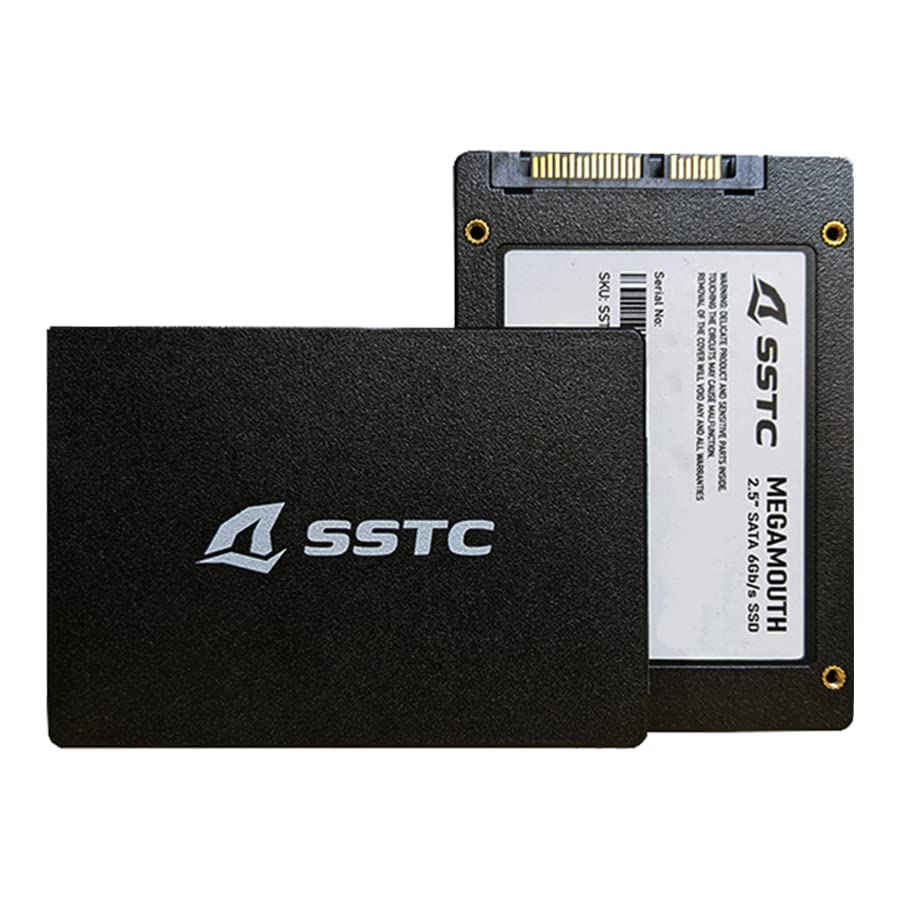 SSTC Megamouth 120GB SATA 3 2.5" Internal SSD (SSTC-MM120-25) - 3 Pack