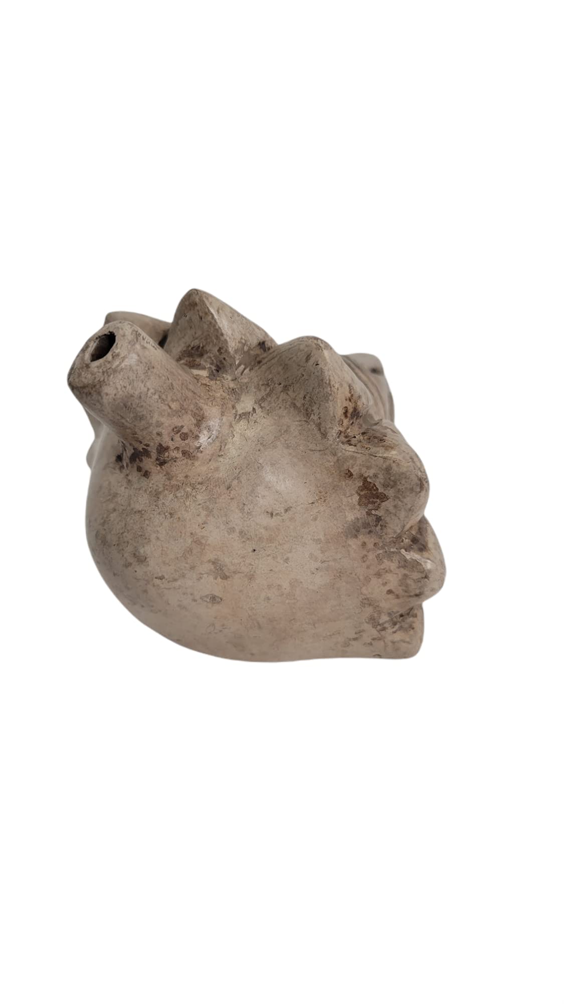 Quetzalcoatl Death Whistle Made Of Clay, Replica Of Items Found In Aztec Temple. (Natural)