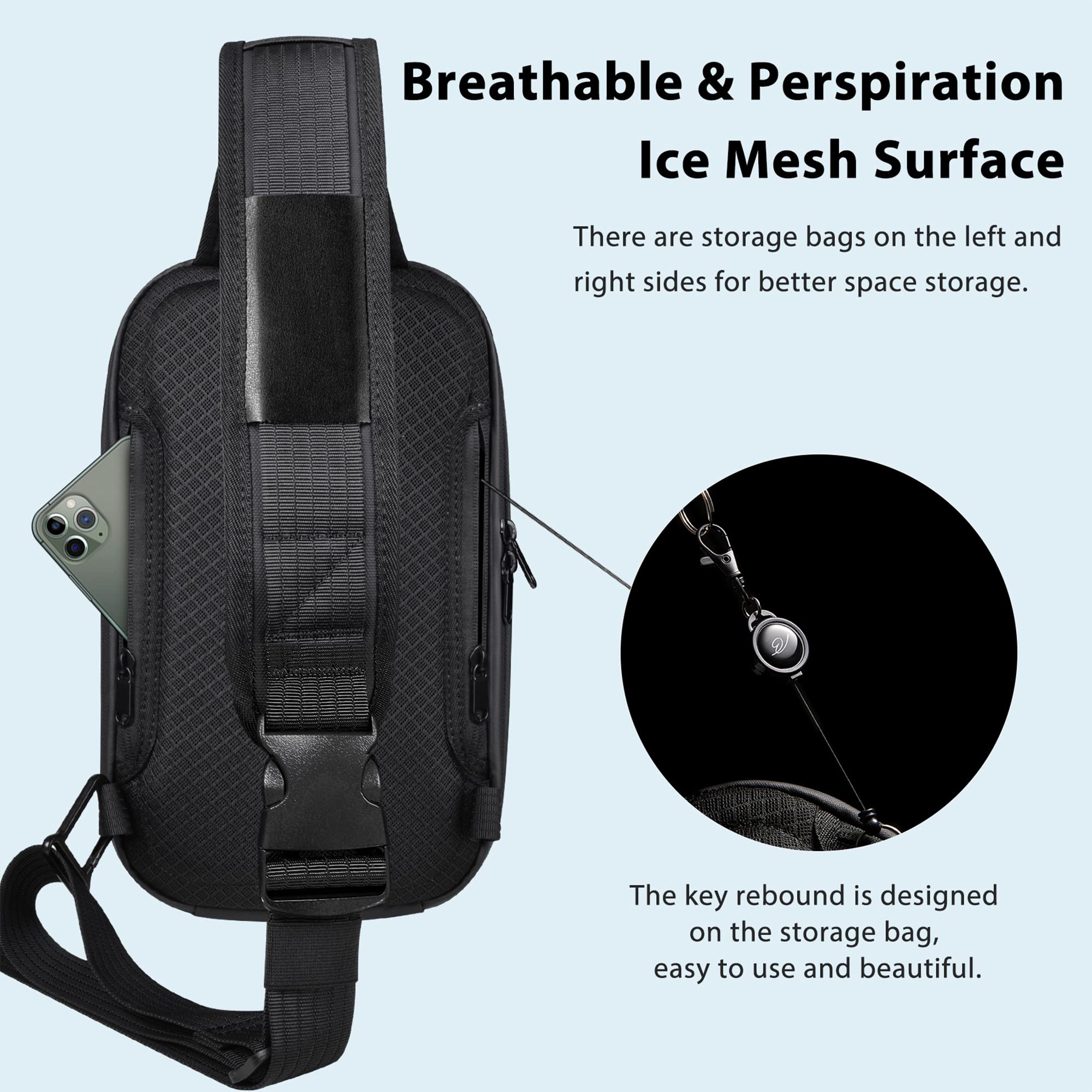 Piskyet Detachablea VR Backpack Case/Official Elite Strap Carrying Case, Hard Travel Case - Frosted Green