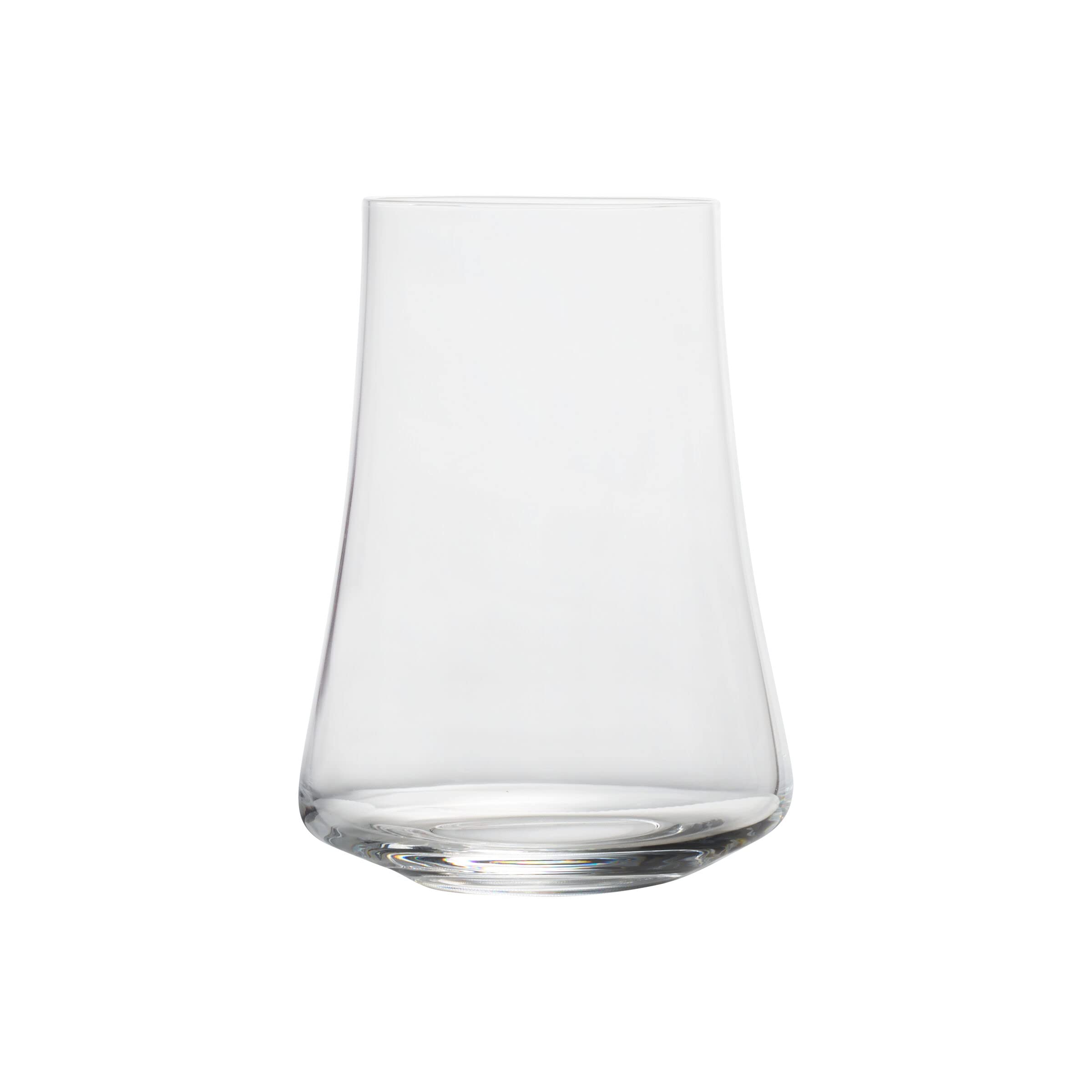 Mikasa Aline Set of 4 Highball Tumbler Cups, 17-Ounce, Clear