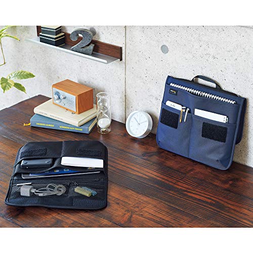 LIHIT LAB Tablet Sleeve with Pockets, 11.5 x 1 x 9.5, Black (A7767-24)