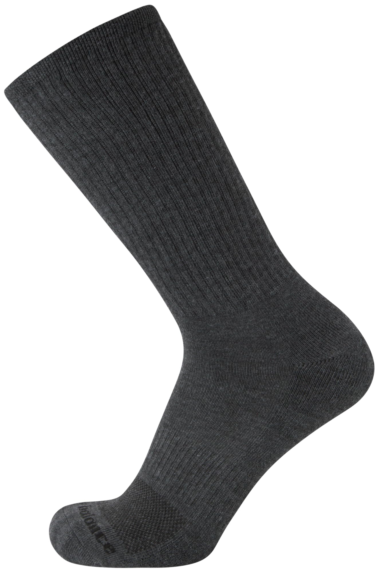 New Balance Men's Athletic Arch Compression Cushion Comfort Crew Socks (10 Pack), Size 6-12.5, White/Grey/Black