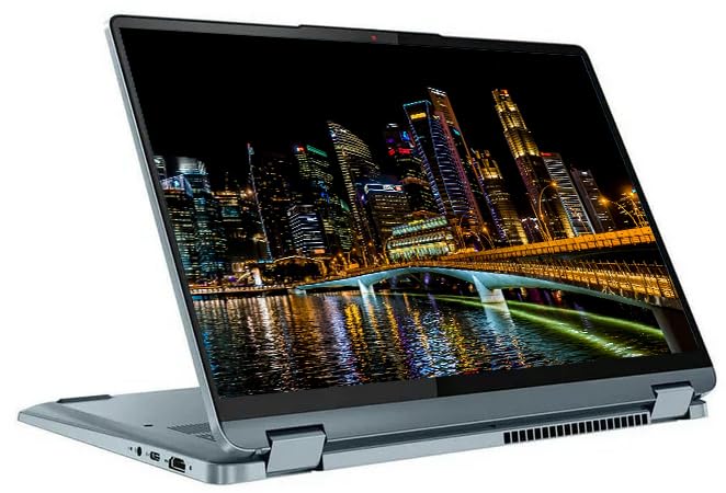 Lenovo 2023 Convertible 2-in-1 Laptop,14Inch IPS 2K(2240x1400) Touchscreen Intel 10-Core Processor i7-1255U Up to 4.60GHz 16GB Ram 512GB SSD Backlit Keyboard Fingerprint Reader Win11 OS(Renewed) Blue