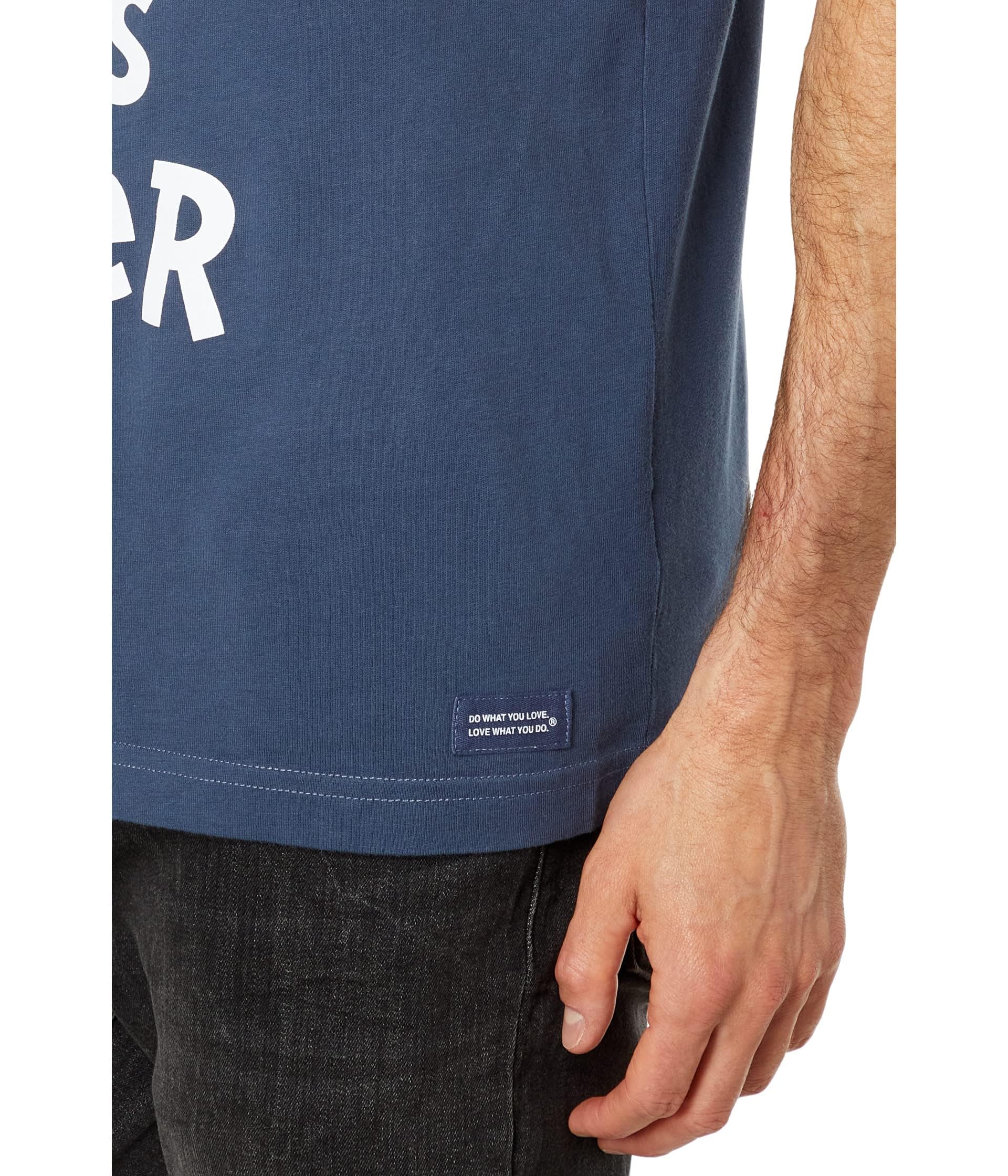 Life is Good Grinch Max Pets Closer Short Sleeve Crusher™ Tee Darkest Blue LG