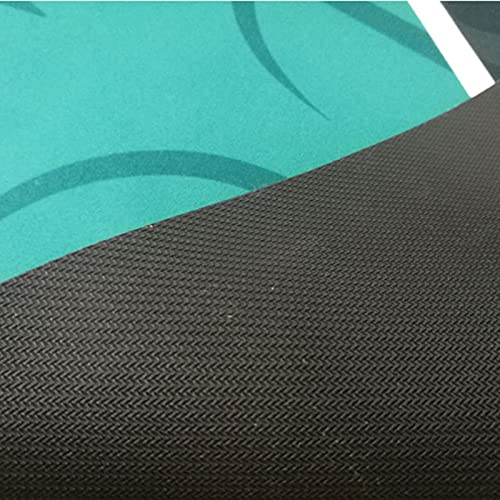 Poker tableclothPoker Table Layout Professional Poker Mat, Portable Rubber Poker Table Top Round, Play Cards, Poker Games, Blackjack, Casino (Color:A)