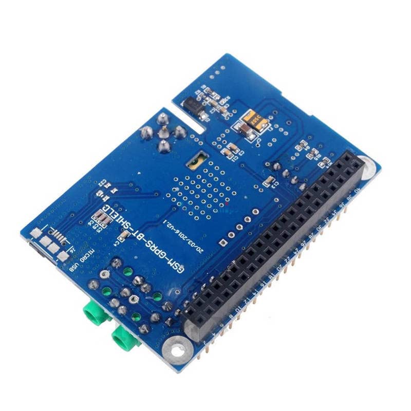 SIM800C Shield Development Board for Instead of SIM900 Module GPRS GSM 4 Frequency Available with Antenna for Raspberrp Pi RPI