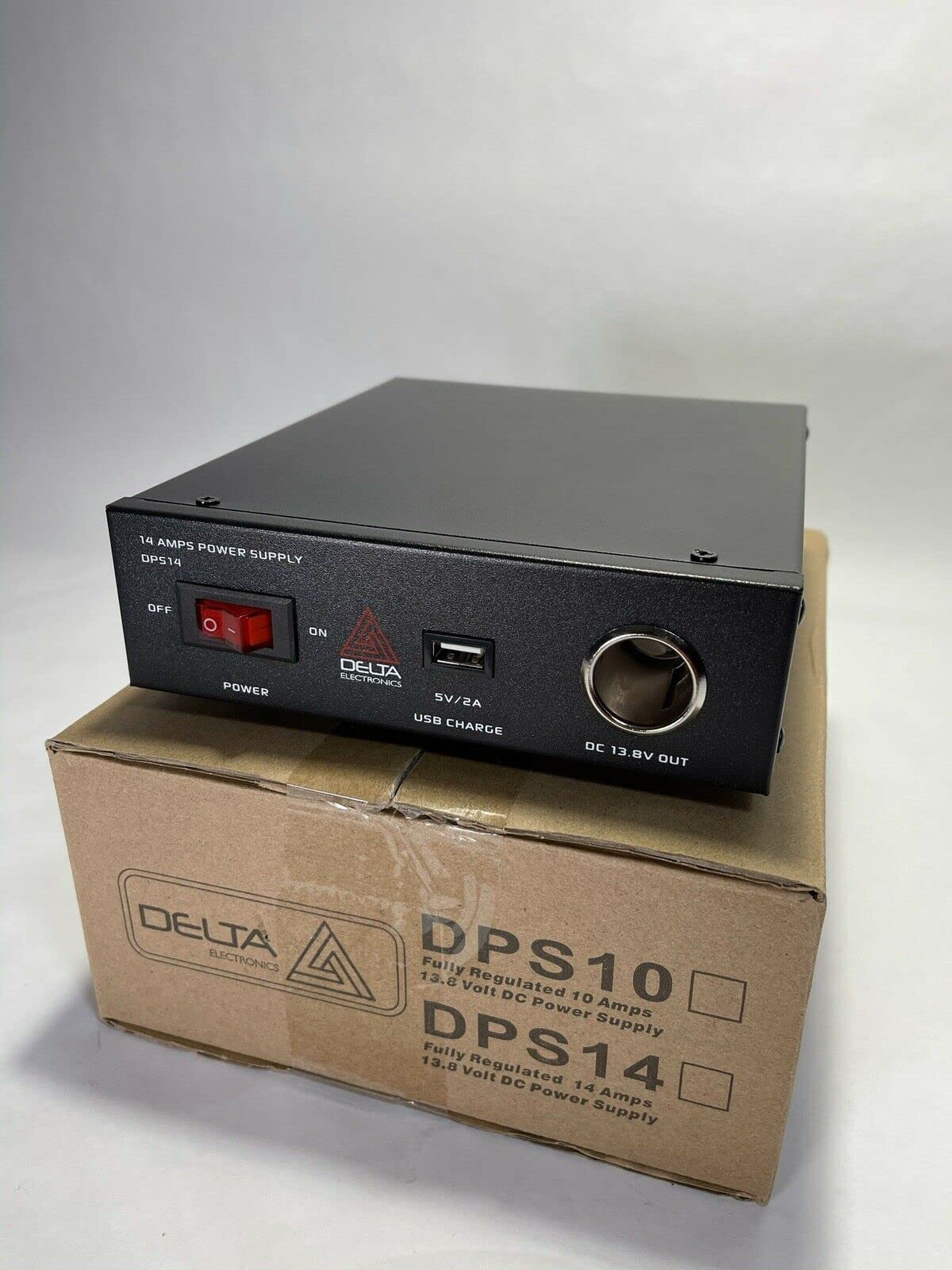 Power Supply 14 Amp Delta DPS14 12-13.8v AC/DC Ultra Compact Small