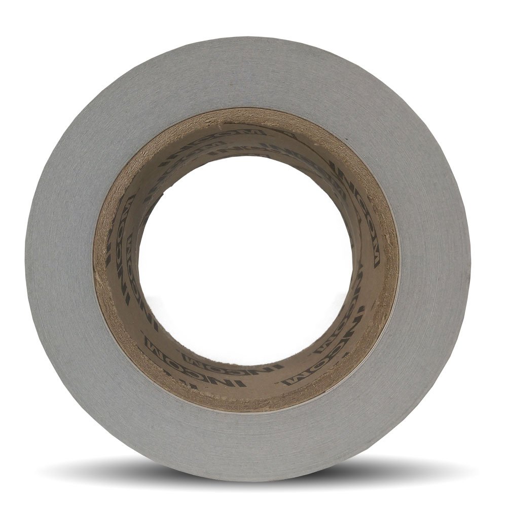 INCOM Manufacturing: Directional Flow Arrow Pipe Identification Vinyl Marking Adhesive Tape, 1 inch x 108 ft., Black/Gray