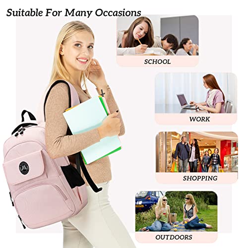 Mygreen Printed Dual Compartment 15.6 inch Laptop & Tablet Backpack for School, Travel, & Work, Purple, Laptop Campus Backpack Dark Blue