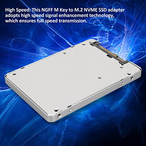 SSD Enclosure High Speed NVME NGFF to SFF 8639 6Gbps Hard Drive Enclosure for PC