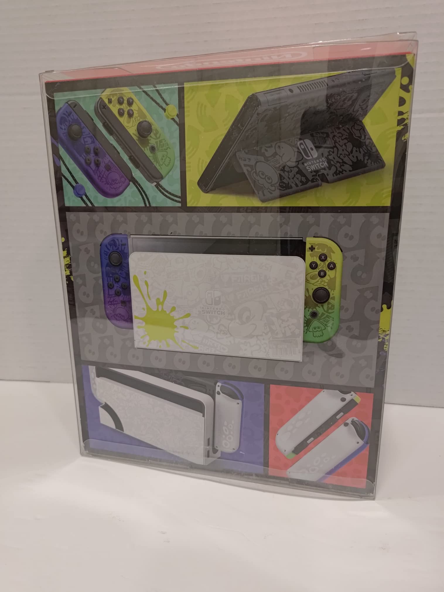 OLED Nintendo Switch Box Protector Display Case PET Plastic .5MM Thick