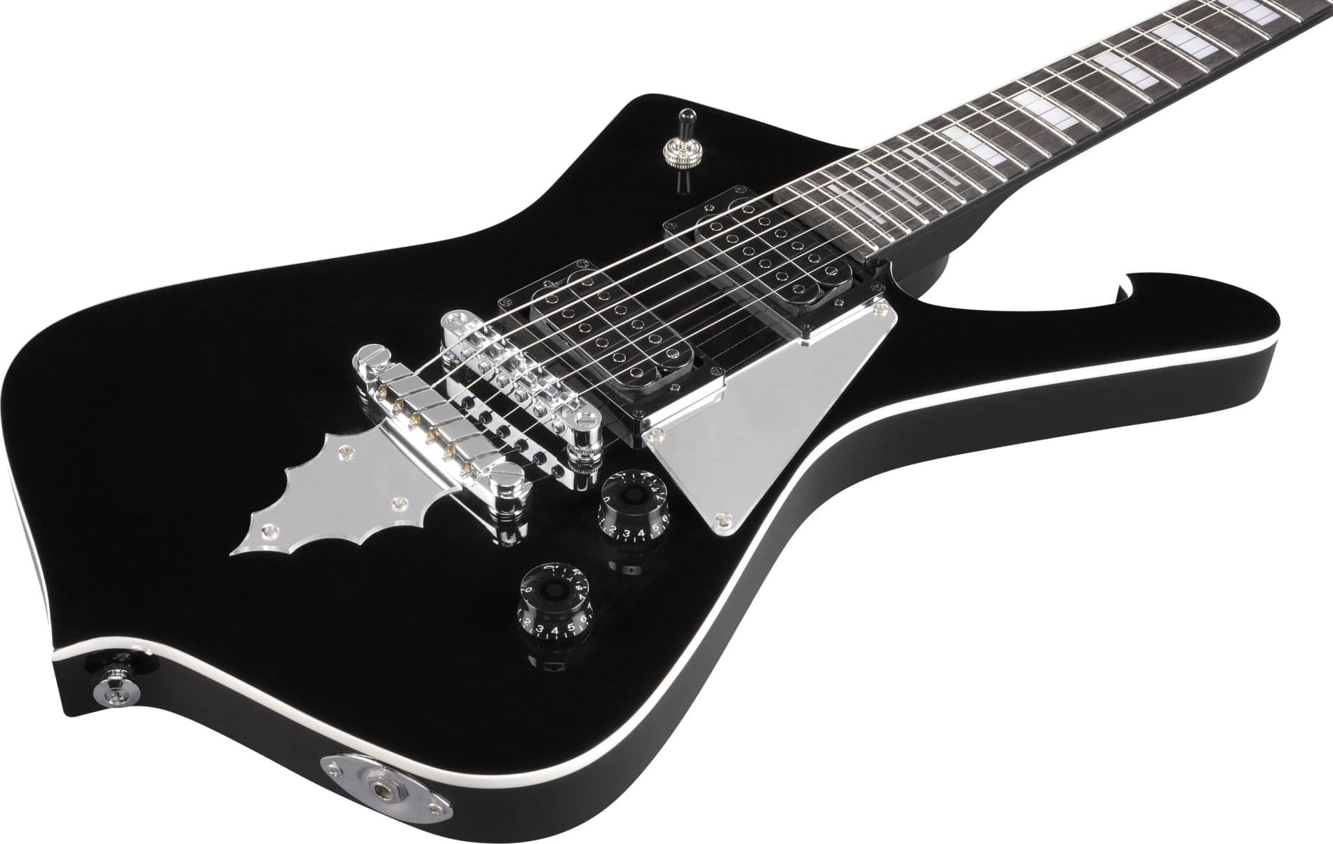 Ibanez Paul Stanley Signature Series PSM10 Electric Guitar, Rosewood Fretboard, Black