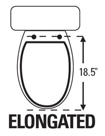TOPSEAT Native Impression Elongated Toilet Seat w/Brushed Nickel Hinges, Natural Bamboo
