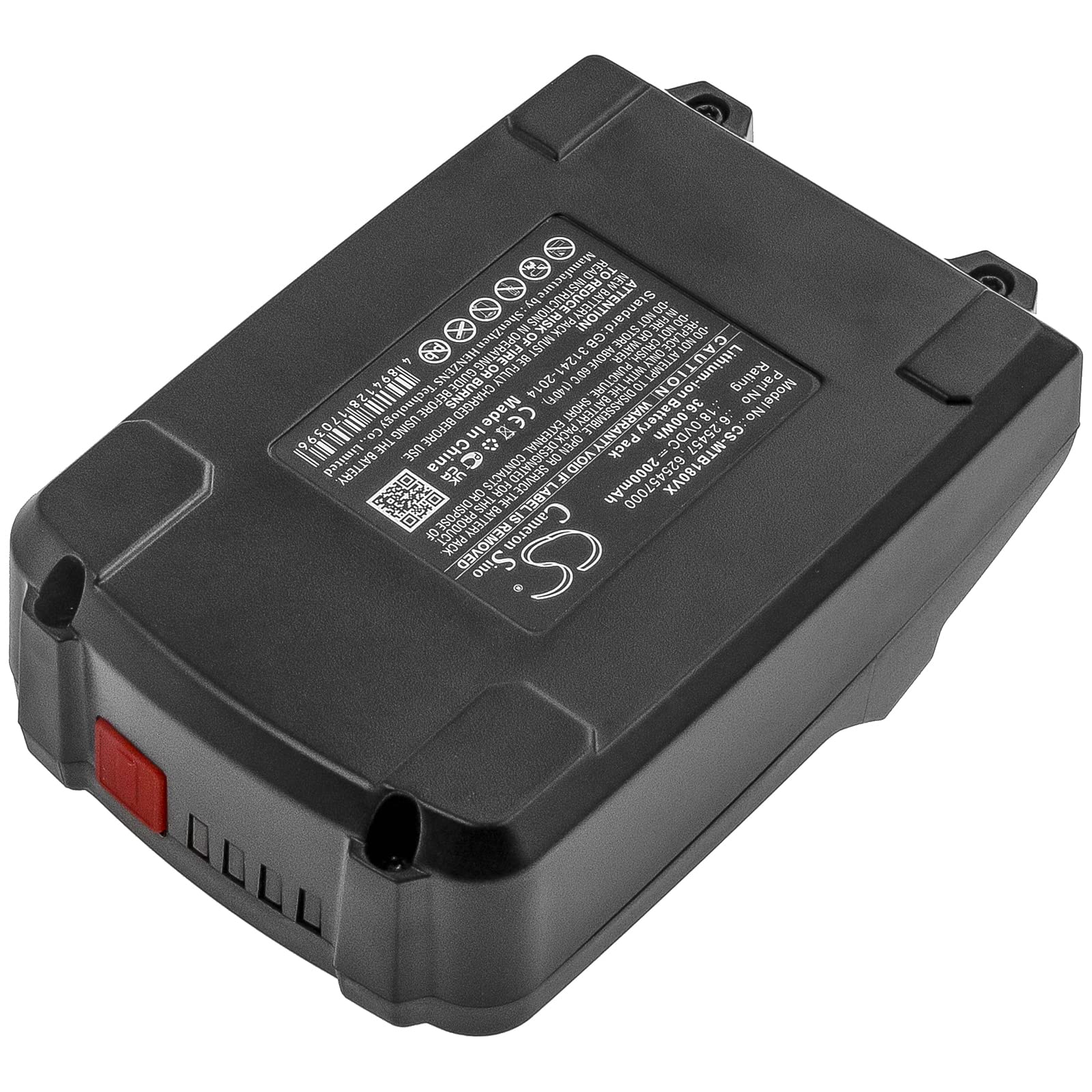 RWMM 2000mAh Replacement Battery Compatible with Metabo 625591000, 625592000, 625596000 SSD 18 LTX, SSD 18 LTX 200 BL, SSD18 LT, SSD18 LTX, SSE 18 LTX Compact, SSW 18, SSW 18 LT
