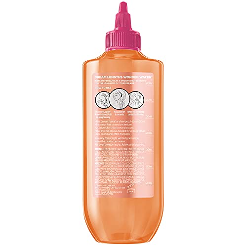 L'Oreal Paris Elvive Dream Lengths 8 Second Wonder Water Detangling Lamellar Rinse Out, 6.8 Ounce
