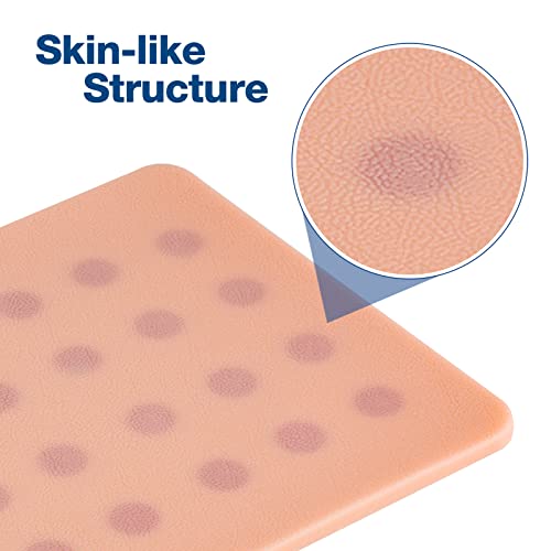 Ultrassist Intradermal Dual (2-Pack) Injection Training Pads with 64 Injection Spots (for Training Use Only)