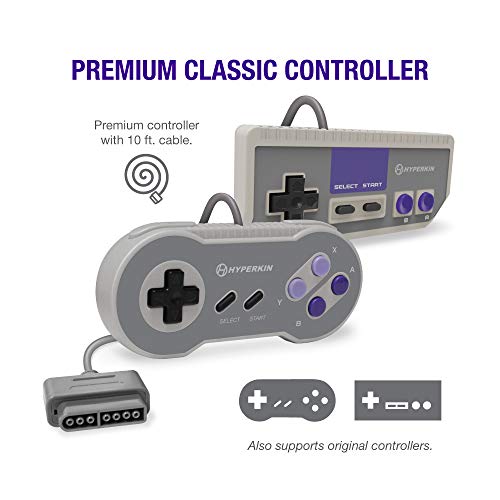 Hyperkin RetroN 2 HD Gaming Console for NES/Super NES/Super Famicom (Gray)