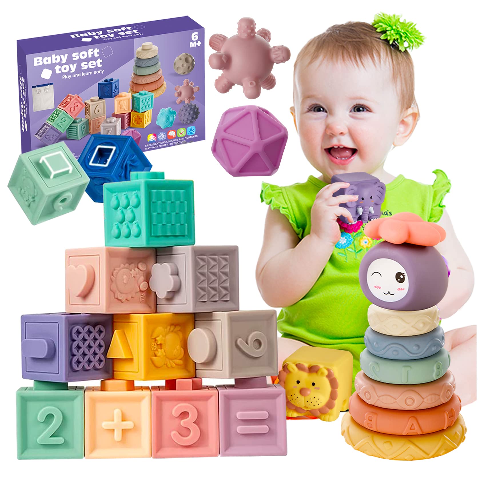 Montessori Toys for Babies 6-12 Months