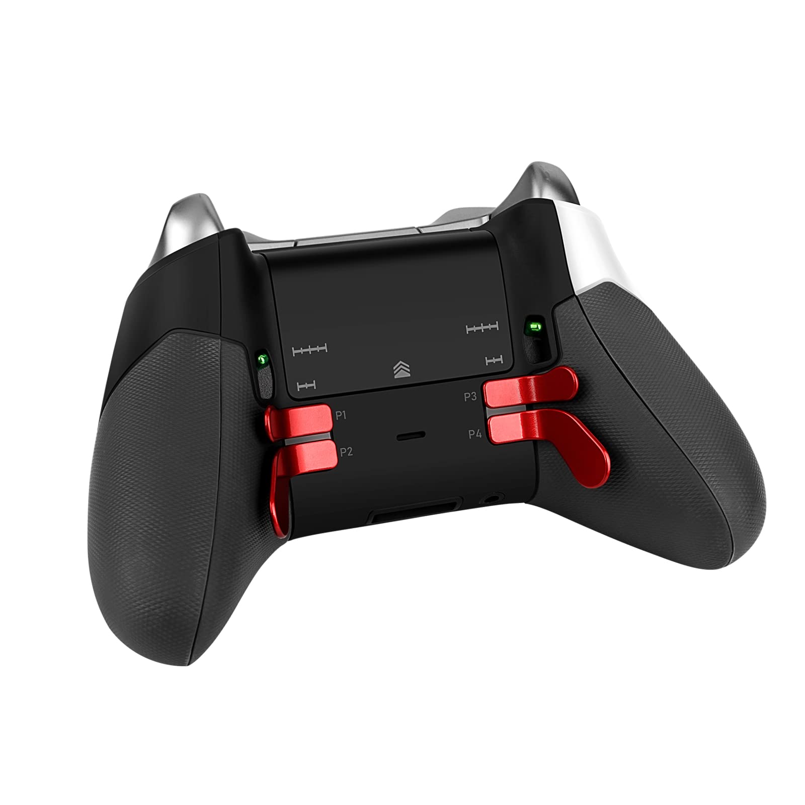 Paddles and D-Pads for Xbox Elite Controller, Metal Stainless Steel Replacement Part for Xbox One Elite Controller Series 2(Red)