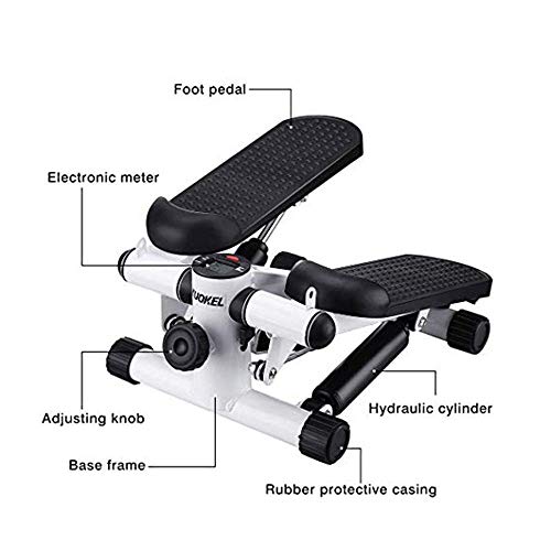 Mini Stepper,Step Trainer Equipment Exercise Machine,Treadmill for Exercise,Desk Pedal Exerciser with Unique Design,Comfortable Foot Pedals