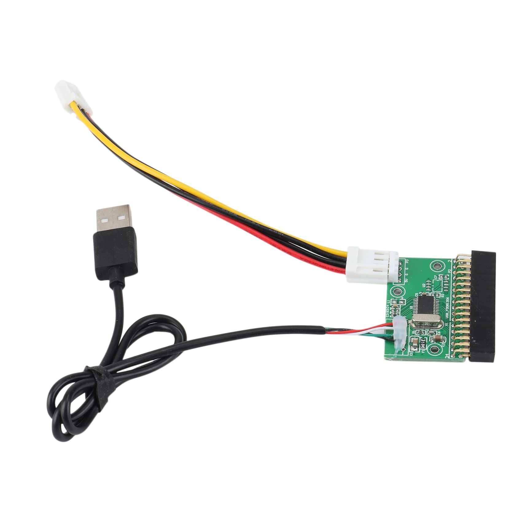 Potadak 1.44MB 3.5inch Floppy Drive Connector 34 PIN 34P to USB Cable Adapter PCB Board PC USB to Floppy U Disk to Floppy