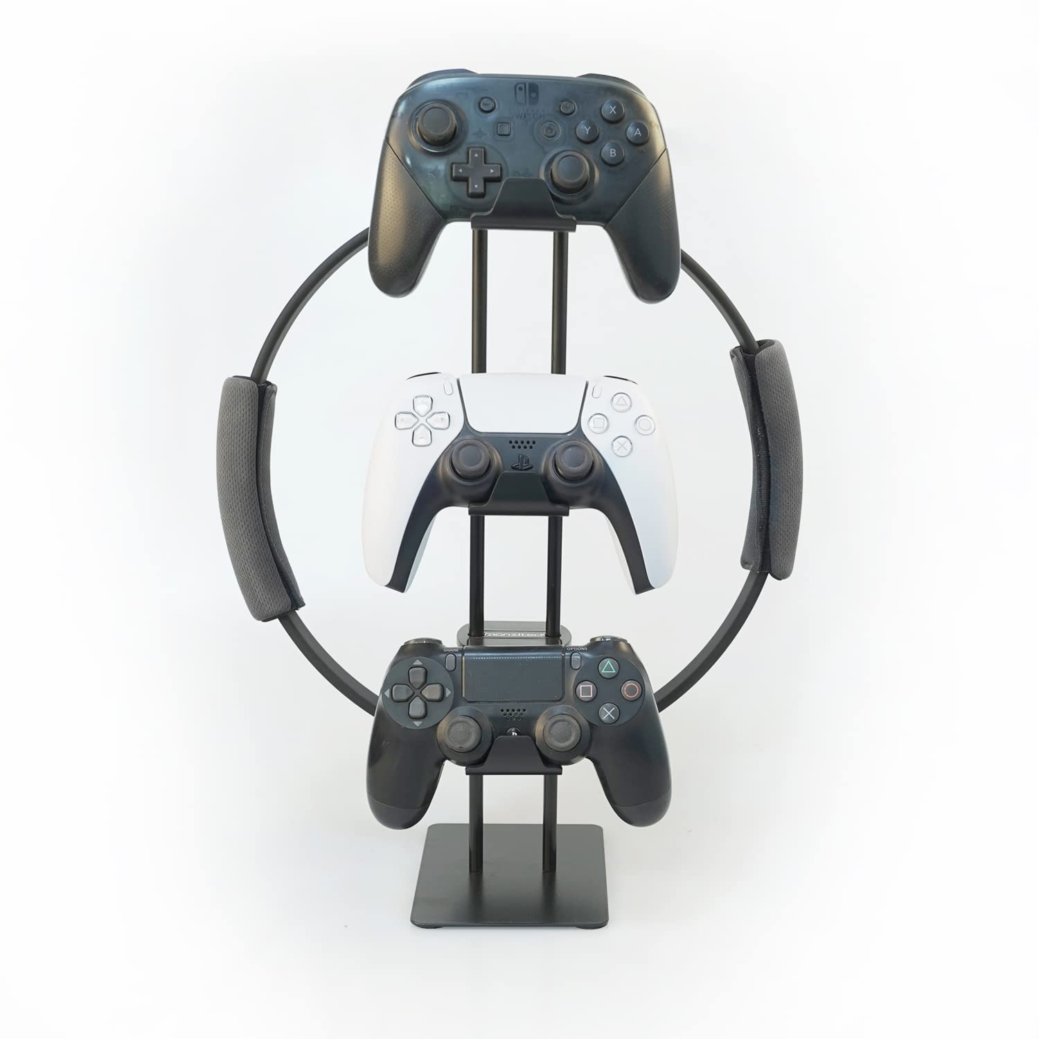 Monzlteck Desktop Controller Holder for PS4/PS5/Xbox ONE/Switch Pro, Controller Organizer,Gaming Accessories