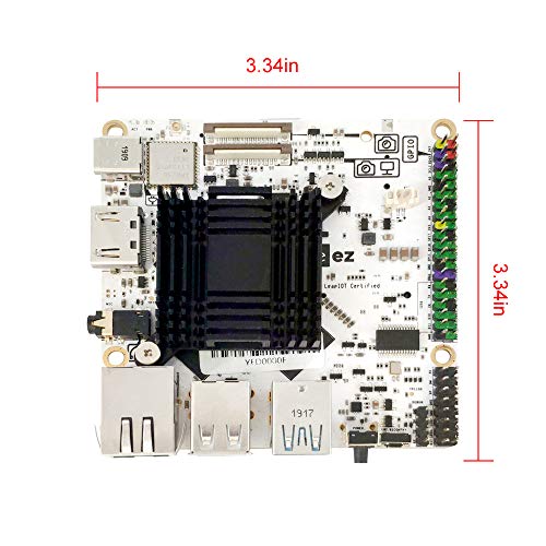 Leez P710 ARM-Based AI+IOT Single Board Computer with Android 9.0 Hexa-core Soc 4GB RAM 16GB eMMC Storage Support 4K HD Display & GB Bluetooth 5.0