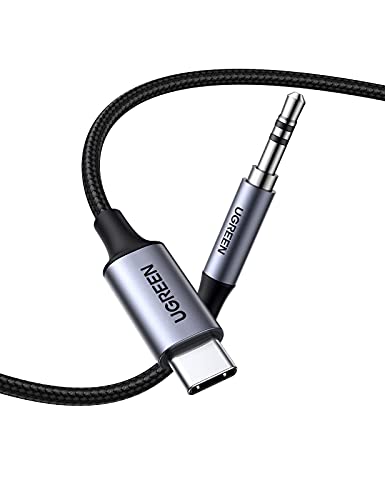 UGREEN USB C to 3.5mm Headphone and Charger Adapter and 3FT USB C to Aux 3.5mm Audio Adapter Bundle