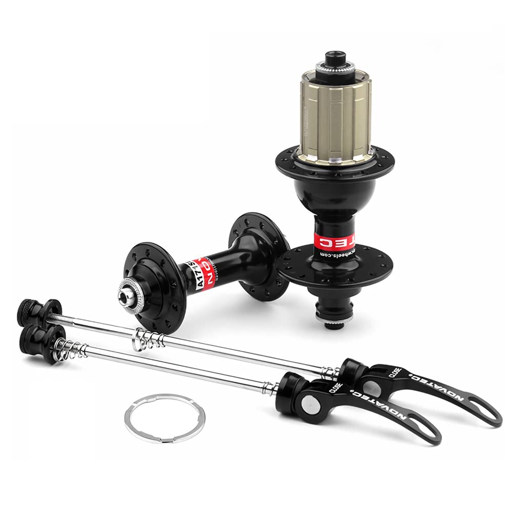 Novatec Road Bike Hubs Front A171SB 20 Hole & Rear F172SB 24 Hole Qucik Release Hub