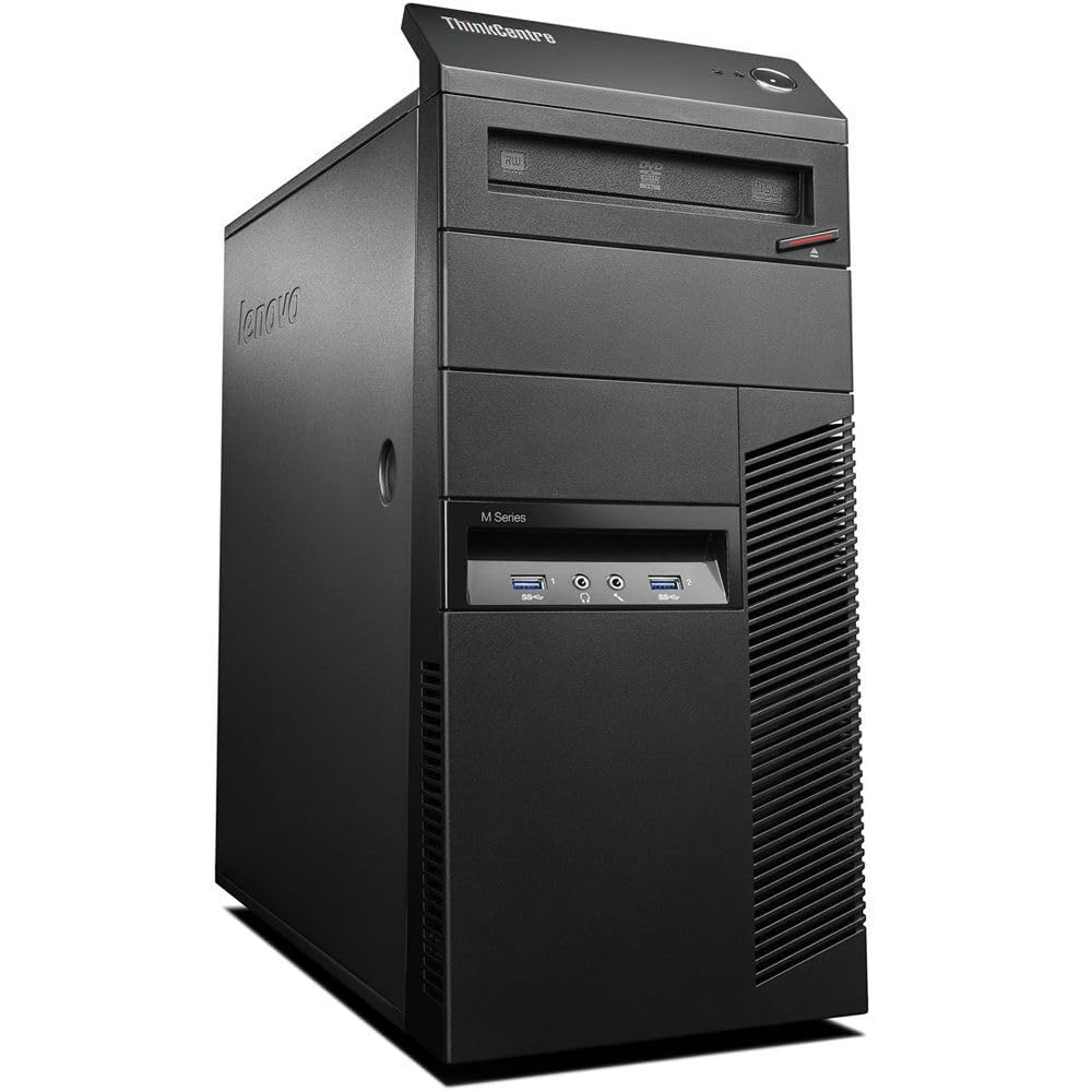 Lenovo Thinkcentre M83 Desktop Intel i3-4330 3.40 GHz 4GB RAM 500GB HDD Windows 10 Pro (Renewed)
