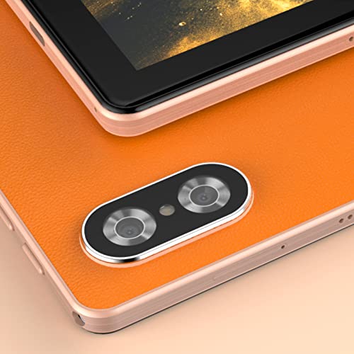PUSOKEI 10.1in Tablet for Android 11,6GB RAM 128GB ROM 4G Call 5G Dual Band WiFi IPS HD Screen Tablet,7000mAh Battery Tablet PC with Leather Shell for Kid & Adults(us)
