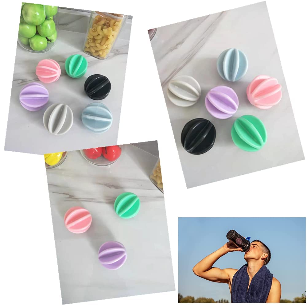 Milkshake Protein Shaker Balls,Powerful Mixing Ball For Stir, Mix, Shake Powder Drinks,Plastic Stirring Ball Bottle Sports Drink Protein Bottle Vibrating Ball Valentine's Day Surprise Gift
